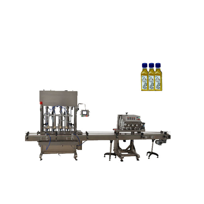 Automatic 1-5L piston bottle jar lube engine oil liquid filling machine ...